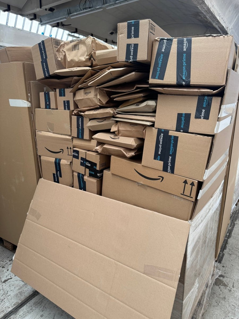 Palette Amazon 1000kg – Colis retours clients à revendre